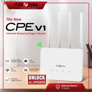 Jual ROUTER MODEM WIFI 4G LTE ADVAN CPE V1 Unlock All Operator ...