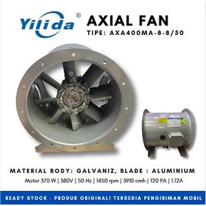 Jual Axial Fan Direct YILIDA AXA 400, 3 Phase Best - Kota Surabaya ...
