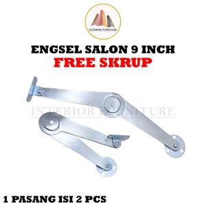 Jual Engsel Salon Wayang Engsel Sikutan Jendela Hak Angin Lipat 9" Inch ...