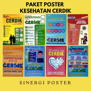 Jual Paket Poster | Paket 8 Poster CERDIK | Poster Tema Penyakit ...