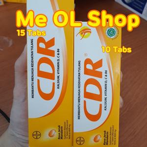 Jual CDR 15 TABLET VITAMIN CDR ISI 15 RASA JERUK - ISI 15 TABLET ...