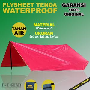 Jual FLYSHEET FLY SHEET 2X3 3X3 4X3 M PERLENGKAPAN PENDAKI GUNUNG ...