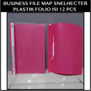Jual Hot 1 Pak Business File / Map Snelhecter Plastik Folio ( Pink ) - Kab. Bogor - West Triad ...
