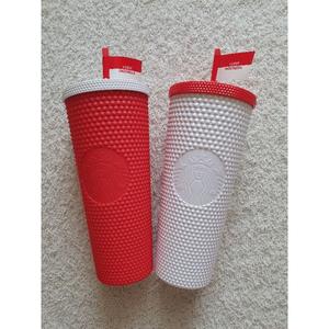 Jual Premium !! Starbucks Tumbler merah putih 2021 ori - Putih - Kota ...