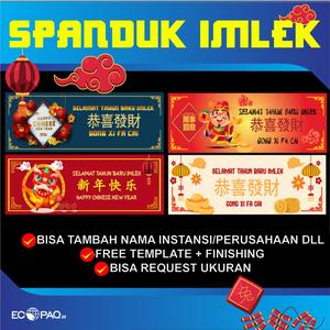Jual Cetak Spanduk - Banner IMLEK - Gong Xi Fa Cai - 3x1m - Jakarta Barat - Ecopaq | Tokopedia
