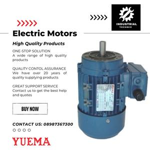 Jual ELECTRIC MOTOR YUEMA SA 2P 4KW 5,5HP 3PHASE 380V B14/ DINAMO ...
