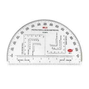 Jual Military Map Coordinate Scale Protractor Romer Grids Reference ...
