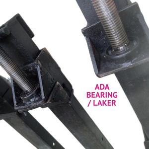 Jual GT1122- klem kayu / catok kayu panjang 120cm besi kanal u untuk ...