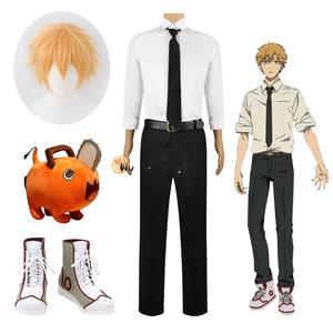 Jual Chainsaw Man Season2 Denji Anime Cosplay Costume Wig Shoes Devil ...