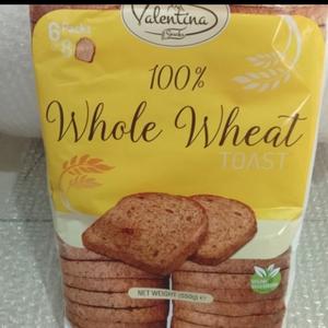 Jual Valentina whole wheat Toast roti kering 550gr - Kota Tangerang ...