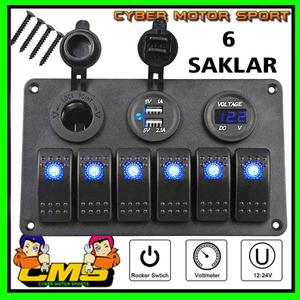 Jual Saklar mobil universal.12v 24v paket Saklar lampu . saklar foglamp ...