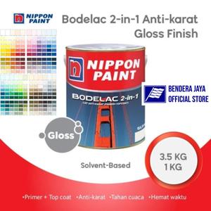 Jual Nippon Bodelac 2 in 1 Anti Karat Gloss FInish/ Soft Matt (1 Liter ...