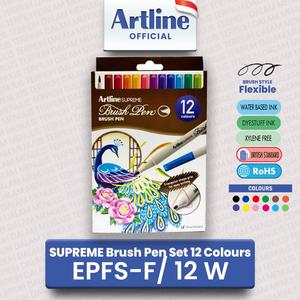 Jual MURAH ARTLINE Spidol Supreme Brush Pen Kuas Gambar Sketsa ...