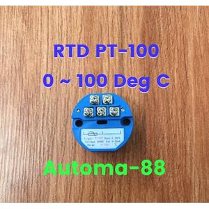 Jual Temperature Transmitter Head RTD PT-100 Range 0 - 100 Derajat ...