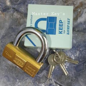 Promo Gembok KEEP Top Security Bulat / Balok 70mm Solid Brass - Jakarta ...