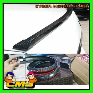Jual lips bagasi universal motif carbon. Ducktail rubber motif carbon ...