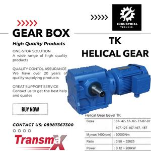 Jual GEAR TRANSMAX HELICAL TK 37 YDA71D4 0.37KW / 0.5HP GEAR BOX ...