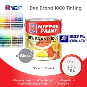 Jual Nippon Bee Brand 1000/ Cat Kayu & besi/ 15 liter - Platinumgrey ...