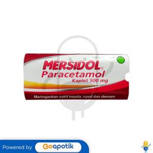 Jual MERSIDOL 500 MG STRIP 10 TABLET - Kab. Bogor - Apotek Amanah ...