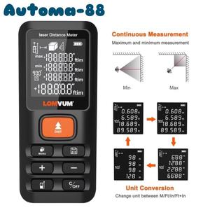 Jual LOMVUM Meteran Digital Laser Distance 40M 70M 70 Meter Infrared ...