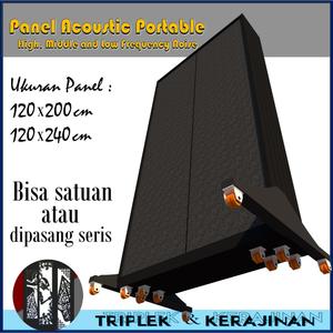 Jual Panel Akustik Portable | Partisi Geser | Sekat Ruangan Auditorium ...