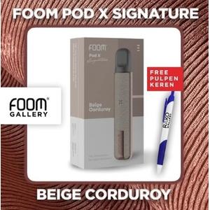 Jual Foom Pod X Signature Beige Corduroy - Kota Depok - RELX Cinere ...