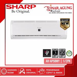 Promo AC SHARP PLASMACLUSTER 1/2 PK AH-AP5BMY / 5BMY GARANSI RESMI ...
