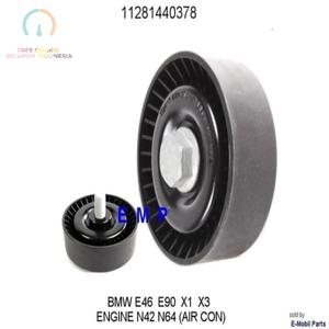 Jual BMW E46MESIN N42 LAHER IDLER PULLEY DEFLECTION PULLEY 11281440378 ...
