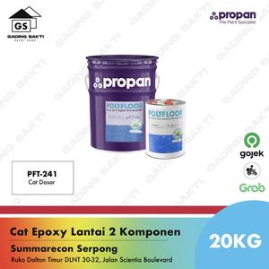 Jual Propan Polyfloor PFP 241 / Cat Dasar Epoxy Lantai 20Kg Set ...