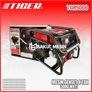 Jual Part TIGER TGR5000 Mesin genset bensin 3000watt generator set TGR ...