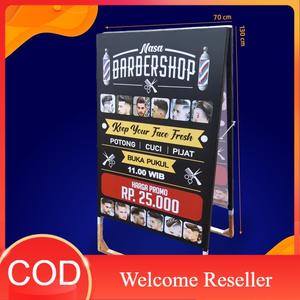 Jual JDM PROJECT - BARBERSHOP BANNER SPANDUK BARBER TOOL ...
