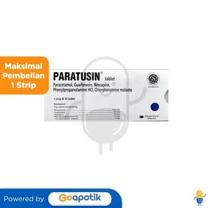 Jual PARATUSIN STRIP 10 TABLET - Kota Medan - Apotek Merapi Mandiri ...