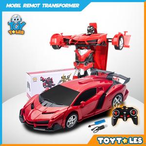 Promo Mobil Remote Control Mainan Mobil RC Robot Transform kecepatan ...