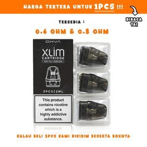 Jual Catridge Oxva Xlim V2 (V2/Xlim SE/Xlim SQ/PRO ) AUTHENTIC - 0.8 ...