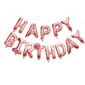 Jual Balon Happy Birthday / Balon Foil Huruf / Balon HBD - Gold ...