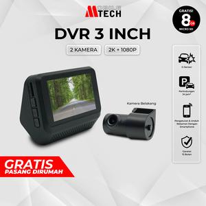 Jual MobileTech Dashcam Mobil 2 Kamera DVR 3 Inch 2K 1080p Parking ...