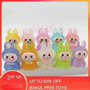 Jual Labubu Mini Pajangan Labubu Pajangan desktop/pc warna warni glow ...