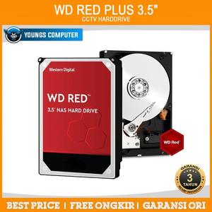 Promo HDD 3.5" WD RED PLUS 6TB RESMI | NAS HD HARDISK HARDDISK INTERNAL ...