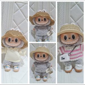 Jual Ready Topi pantai buat labubu // summer hat for labubu // topi ...
