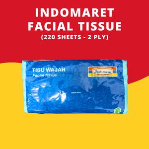 Jual Tissue INDOMARET Facial Tissue 220 sheets | Tisu Wajah INDOMARET ...