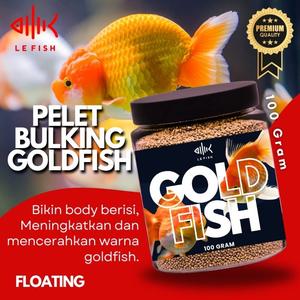 Jual LEFISH GOLDFISH Pelet Goldfish Koki Hi Protein Growth Push BULK ...