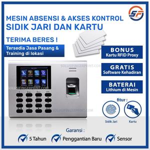 Jual NEW!!! Mesin Absen Fingerprint ZKTECO K40 Pro Sidik Jari Kartu Rfid dan Akses Kontrol Pintu ...