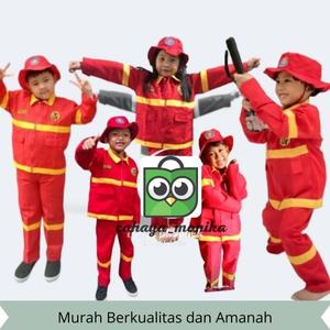 Jual New Propesi Damkar Pemadam Polisi Tni Kostum Fashion Anak Karnaval ...