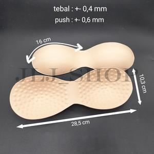Jual Busa bra tambahan / bra cup sambungan (harga per pcs) - Coklat ...