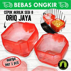 Jual Cepuk Segi 8 Delapan No 1 2 Oriq Jaya Cepuk Full Warna Bening ...