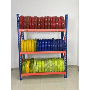 Jual 3LTR20 Tire Rack Layer Rak Ban Series Rak Besi Display Panjang 2M ...