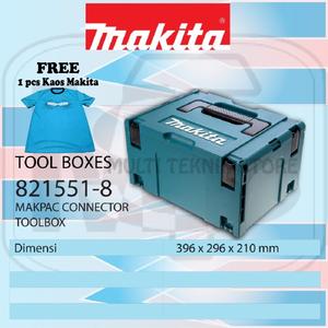 Jual MAKITA 821551-8 TOOL KIT BOX MAKPAC TOOLBOX KOTAK PERKAKAS - Jakarta Barat - Yidoma Lathi ...