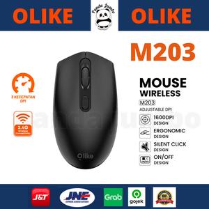 Jual OLIKE M203 MOUSE WIRELESS SILENT DPI 1600 (PJ) - Kota Surabaya ...