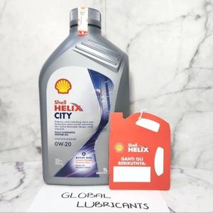 Jual Shell Helix CITY 0W-20 1 Liter API SP (Oli Mesin Full/ Fully ...