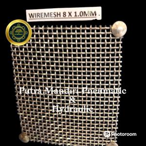 Jual Wiremesh Mesh anyaman lurus 8MM x 1MM Meteran SS 304 lebar 1 meter ...